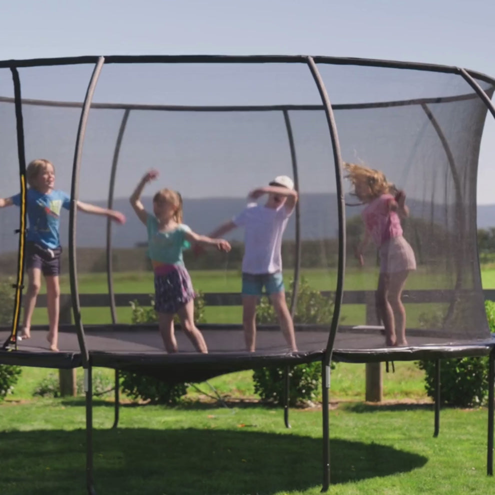 Jumpzylla Premium Trampoline with Extra Protection | ASTM Safety Certi ...